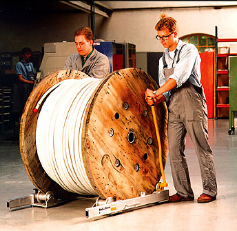 HZT Series Underground Cable Installation Tools Cable Reel Rotator Platform